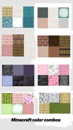 Minecraft Green Color Palette