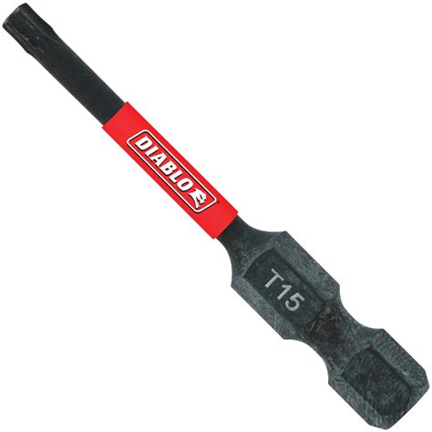 Diablo T15 Torx 2 In Power Impact Screwdriver Bit 5 Pack Do It Best