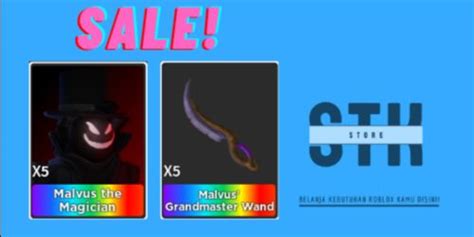 Beli Gamepass Malvus The Magician Bundle Survive The Killer Survive The Killer Roblox