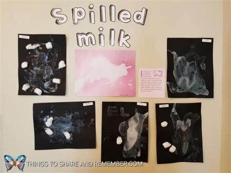 Spilled Milk Art Preschool Activity That Extends The Fable Of The The