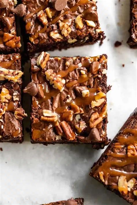 Decadent Turtle Brownies