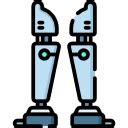 Robotic Legs Free Technology Icons