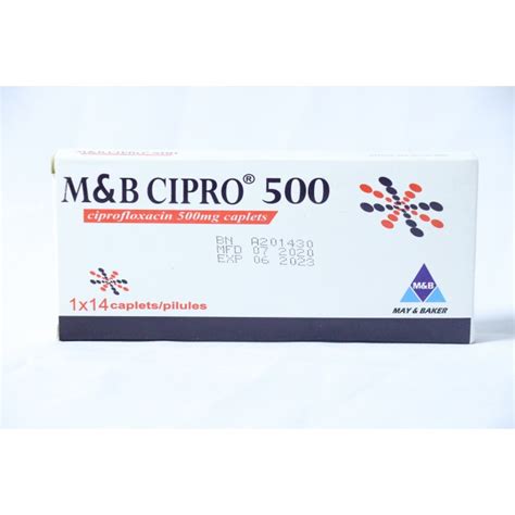 Mandb Cipro 500mg Ciprofloxacin X10 Onehealthng