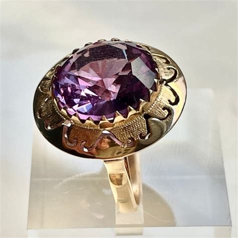 Russian Alexandrite Ring Etsy
