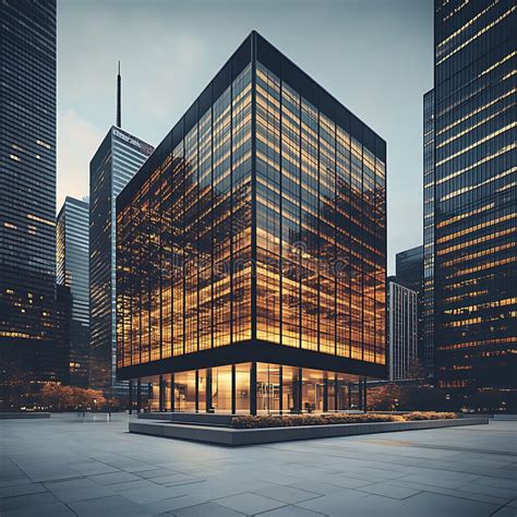 A Highly Realistic Image Of Modern Government Building Showcasing Its