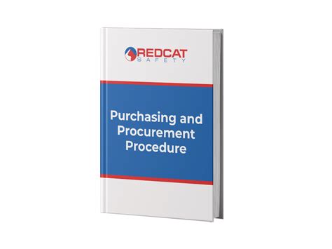 Purchasing And Procurement Procedure Redcat Safety