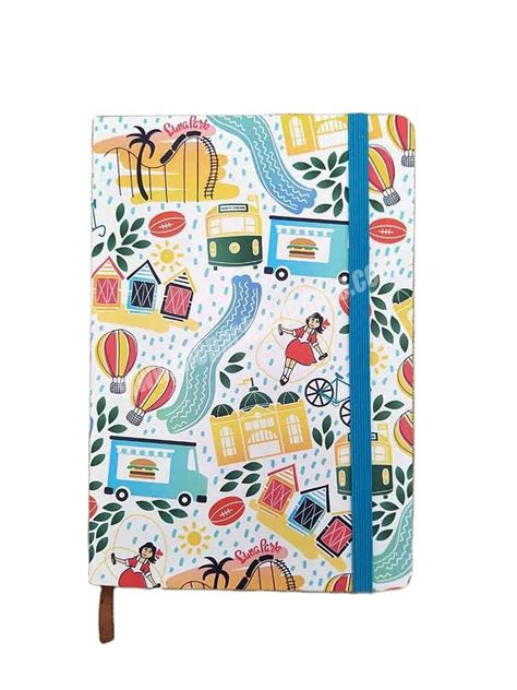 Custom Print A3 A4 A5 Logo Cute Hardcover School Classmate Journal Notebook Personalized