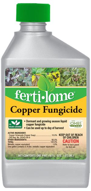 Copper Fungicide 16 Oz Bottoms Nursery