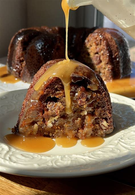 Brown Butter Carrot Sticky Toffee Pudding Bundt Cake — Well Made By Kiley