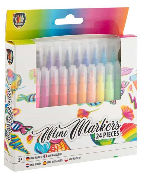 24 Mini Markers Eurocity