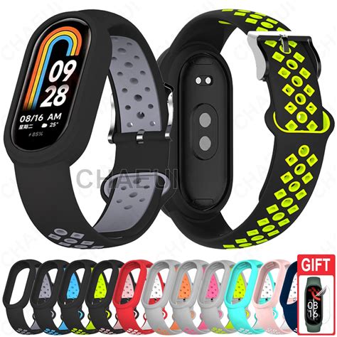 Silicone Strap Replacement Breathable Tpu Wristband For Xiaomi Mi Band