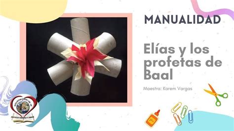 Manualidad ElÍas Y Los Profetas De Baal Ministerio De Niños Candl