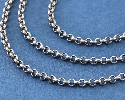 Silver And Rhodium Chain