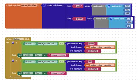 Colour Identication MIT App Inventor Help MIT App Inventor Community