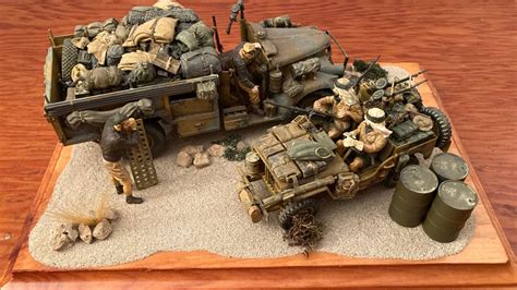 Ww2 135 North Africa Dioramas Youtube