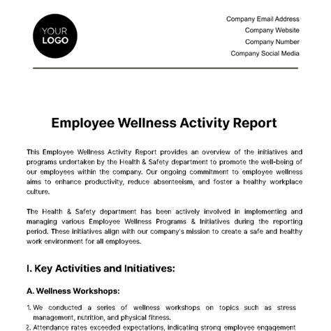 Employee Wellness Program Participation Slip Template Edit Online