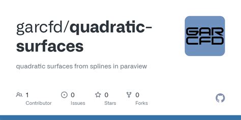 Github Garcfd Quadratic Surfaces Quadratic Surfaces From Splines In Paraview