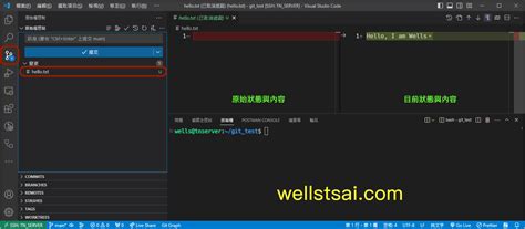 開始使用 Git 管理專案 Wellwells