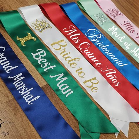 Pageant Sash Etsy