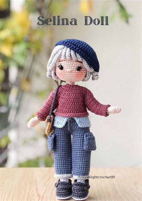 Selina Doll Crochet Pattern Doll Amigurumi Free Pattern Crochet