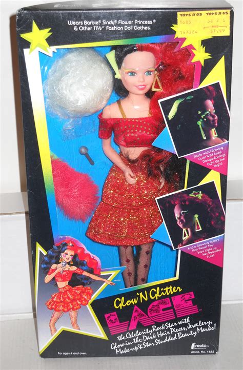 3247 Rare Nrfb Vintage Creata Lace Celebrity Rock Star Set Of 4