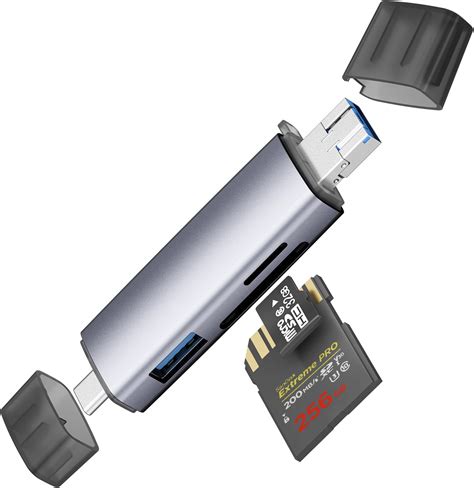 Lector De Tarjetas Usb C Otg Para Tf Sd Micro Sd Usb 2 0 A Cf Sd Tf Adaptador De Tarjeta De