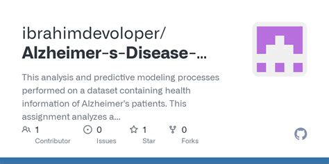 Alzheimer S Disease Dataset Analysiscodepy At Main · Ibrahimdevoloper
