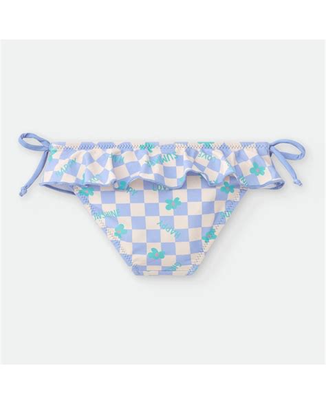 702 06 Culetín De Baño Niña A Cuadros