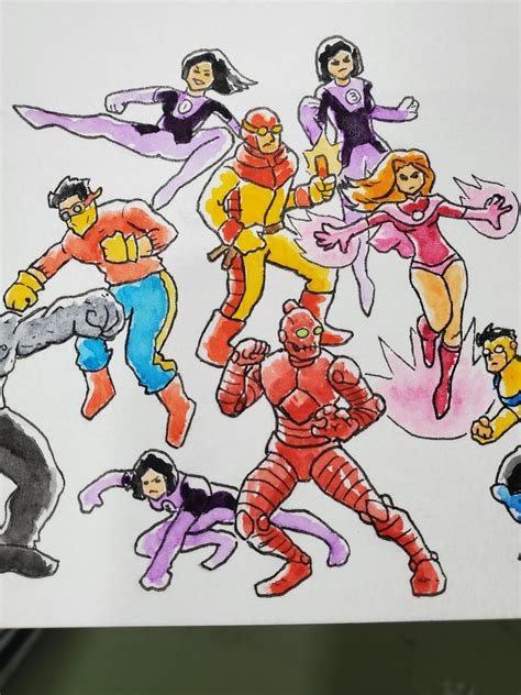 A Mini Invincible Character Every Day Day 14 Dupli Kate ×3 R Invincible