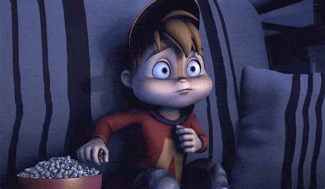 Theodore Chipmunk Scared