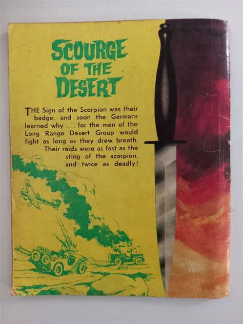 Commando Comic No 123 Scourge Of The Desert Letsgocommando
