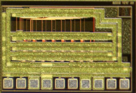 Photomicrograph Of The 2d Adder Chip 15mm X 10mm Download