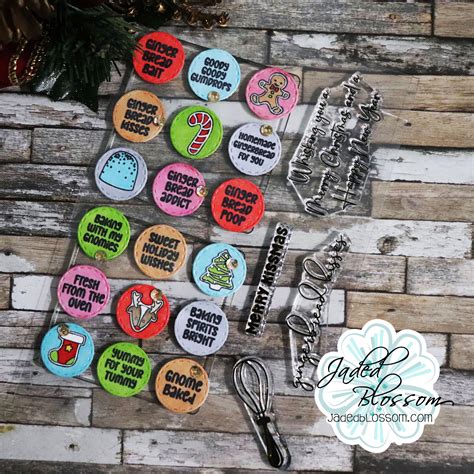 Jaded Blossom Gumdrop Stencil Set And Cover Ups