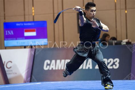 Harris Horatius Raih Medali Perak Nomor Nandao Nangun Antara Foto