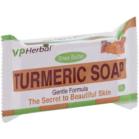 Vp Herbal Tumeric Soap 150g Clicks