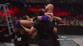 Wwe The Shield Triple Powerbomb 