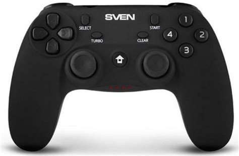 Купить Геймпад Sven Gc 3050 Sv 016005 13 кнопок 2 мини джойстика D Pad Soft Touch Pc Ps3
