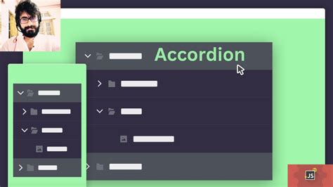 31. Accordion Using HTML, CSS & JAVASCRIPT. - YouTube