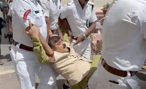 Bjp Mla Jibesh Kumar Thrown Out Of Bihar Assembly Amid Discussion On Ram Navami Violence