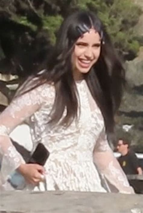 Sofia Carson On The Set Of A Music Video At A Beach In Malibu 07 20