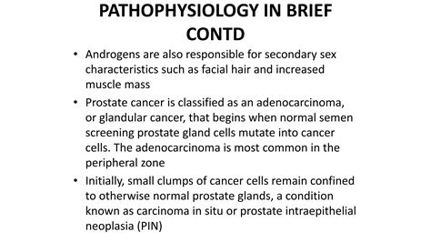 Prostate Disorders Bph Prostatitis Ppt
