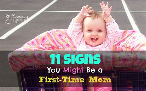 11 Signs You Might Be A First Time Mom Embracing A Simpler Life