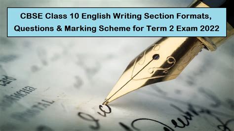 Term 2 Cbse Class 10 English Writing Section Formats Solved