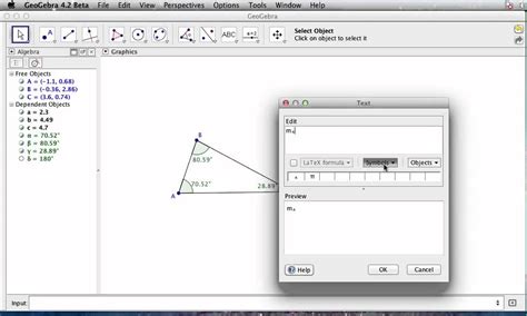 Geogebra Tutorial Creating Calculations Youtube