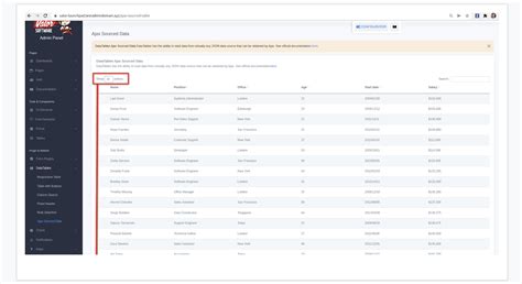 Data Table Ajax Data Issue · Issue 657 · Valor Labsvalor Launchpad