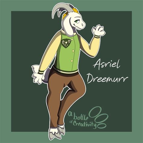 Well My Last Original Deltarune Design Went Crazy Soooheres Another One College Asriel He