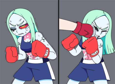 Rebecca Boxing Commission By Herosmacker On Deviantart