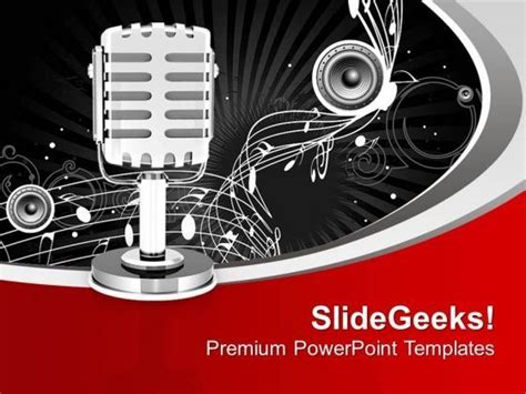 Sing A Romantic Song Powerpoint Templates Ppt Backgrounds For Slides 0513