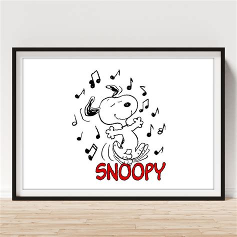 Snoopy Dancing Wallpaper