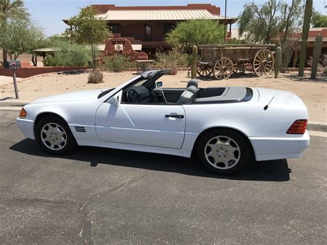 1993 Mercedes Benz 500sl Convertible At Monterey 2018 As T76 Mecum